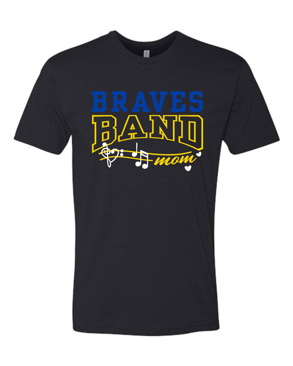Braves Band Mom T-Shirt (more colors) – Boxcar Boutique