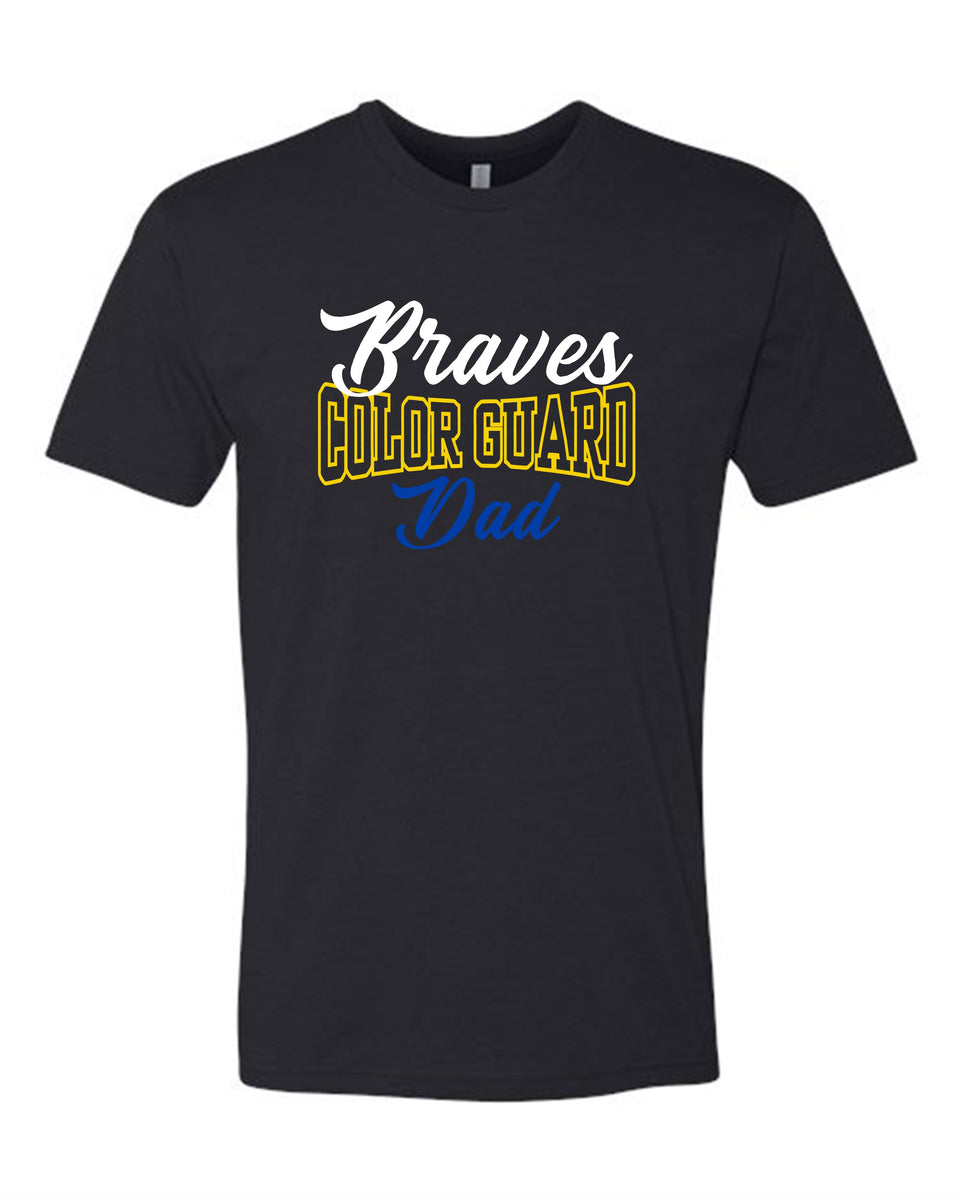 Braves Color Guard Dad T-Shirt (more colors) – Boxcar Boutique
