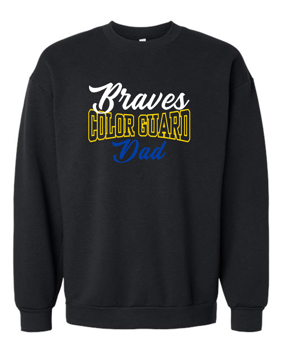 Braves Color Guard Dad Crewneck Fleece – Boxcar Boutique