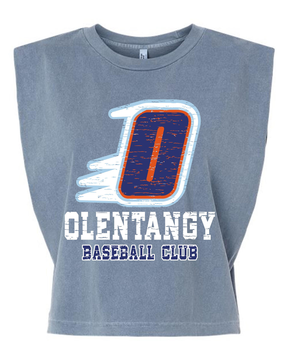 Olentangy Baseball Club Women's Faded Navy Muscle Tank – Boxcar Boutique